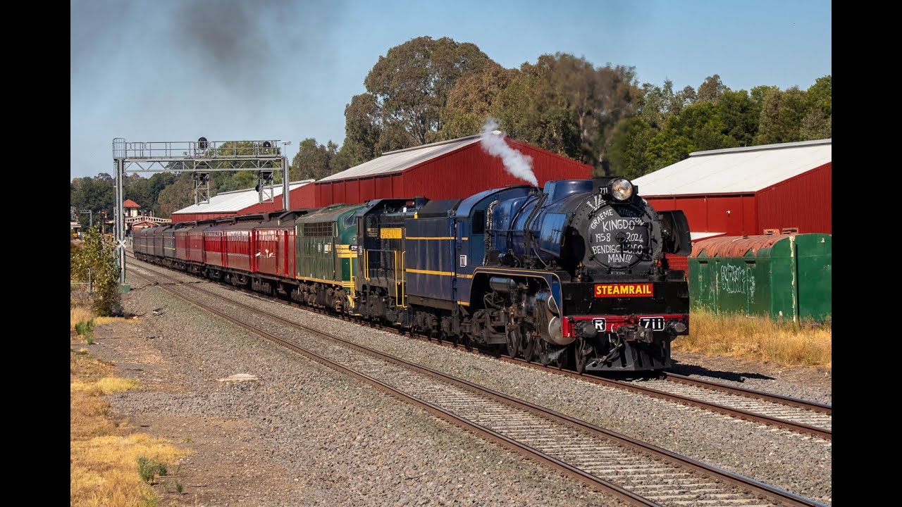 Steamrail Victoria Returns to Bendigo with S301's First Main Line trip ...