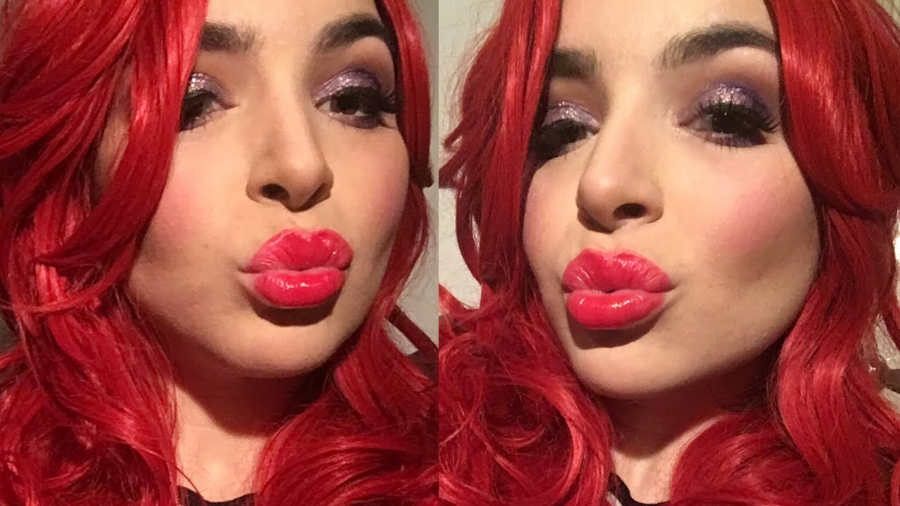 JESSICA RABBIT HALLOWEEN MAKEUP TUTORIAL *soft spoken ASMR* - YouTube