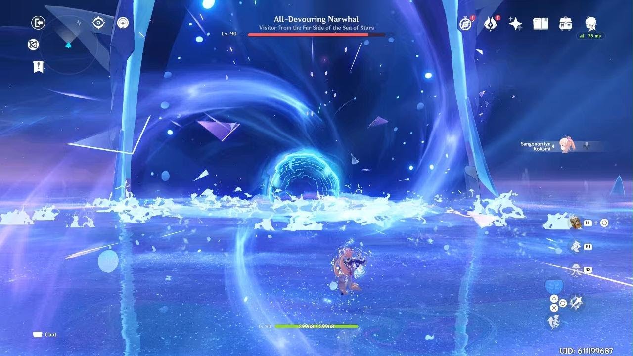 [Genshin Impact] Tame the Void | All-Devouring Narwhal Trounce Domain ...