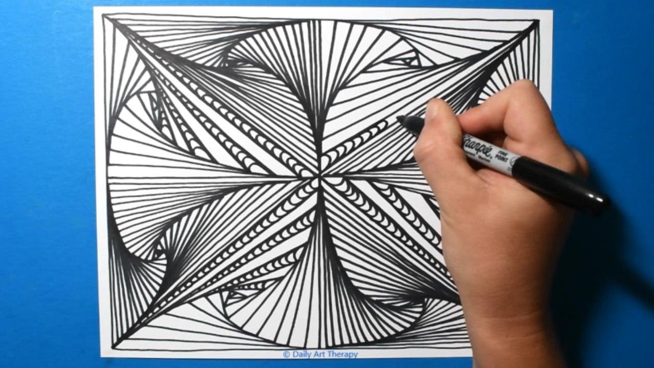 Spiral Drawing #408 / Majestically Cool 3D Pattern / Satisfying Line ...