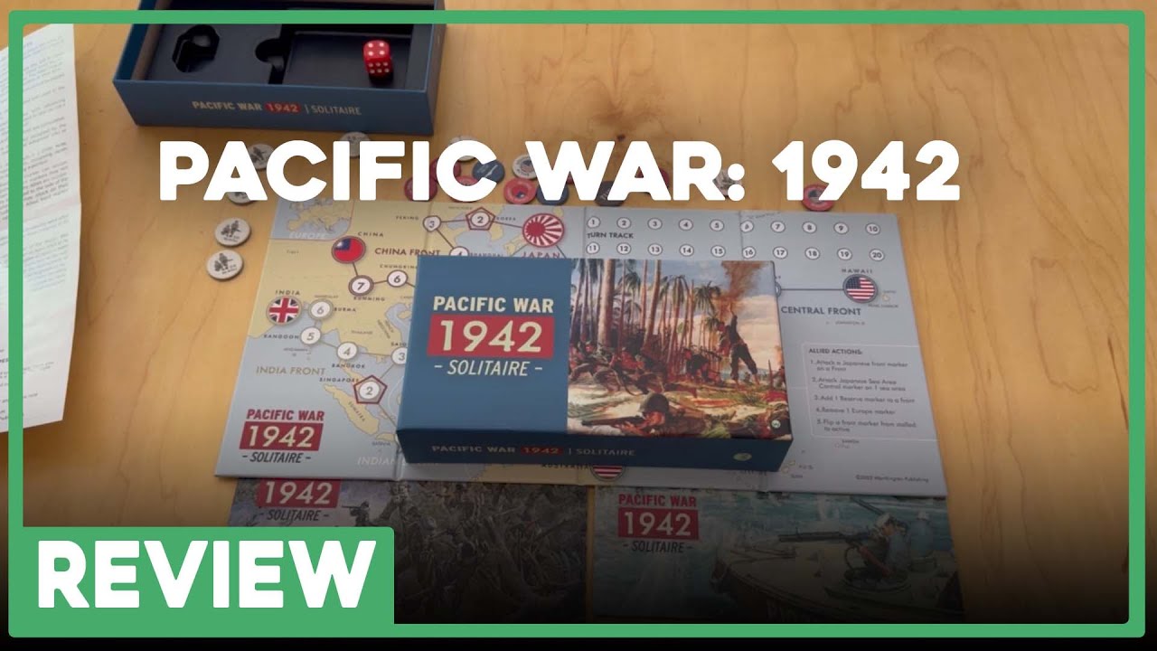 Review | Pacific War: 1942 | Worthington | The Players' Aid - YouTube