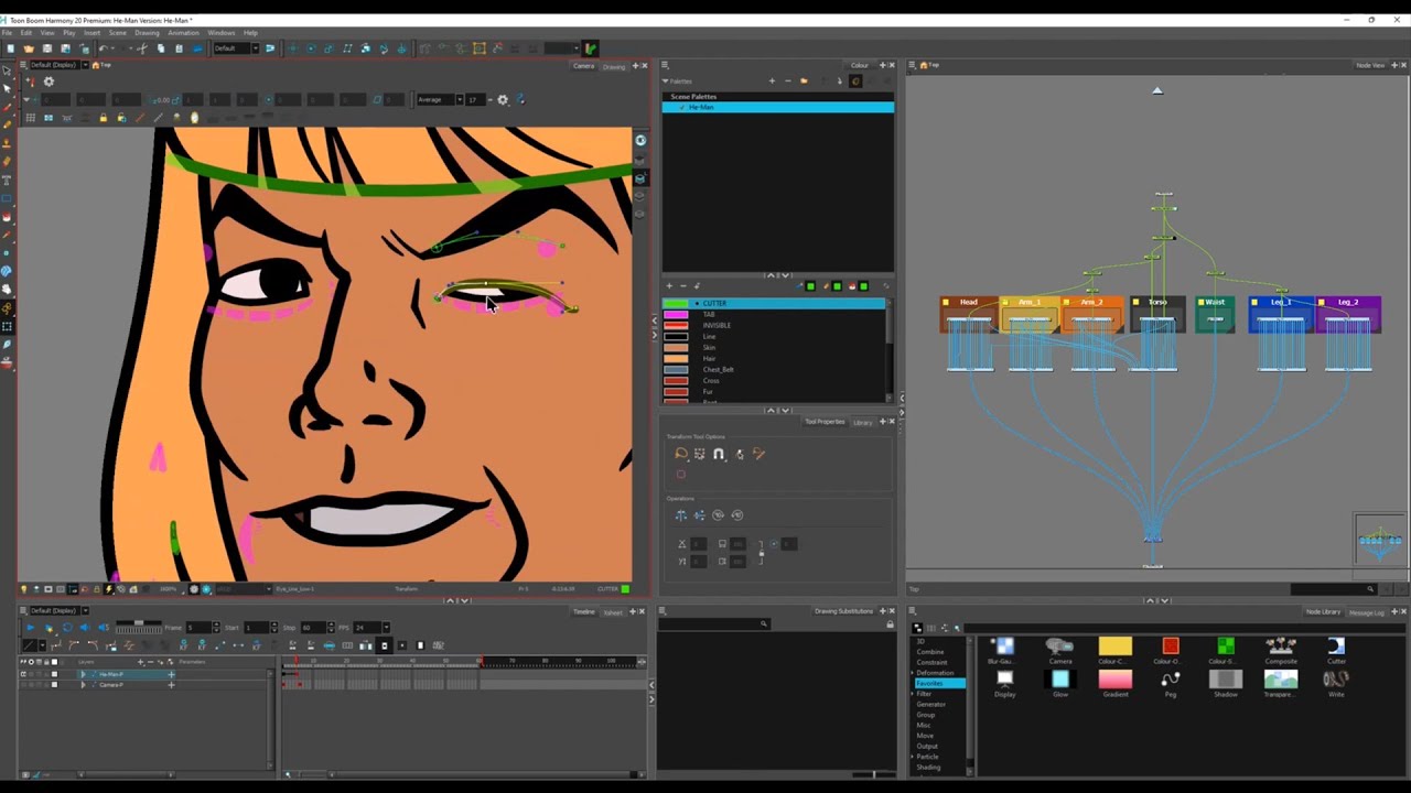 Toon Boom Harmony Character Rig Demo Reel 2021 - Gustavo Bartolomeo ...