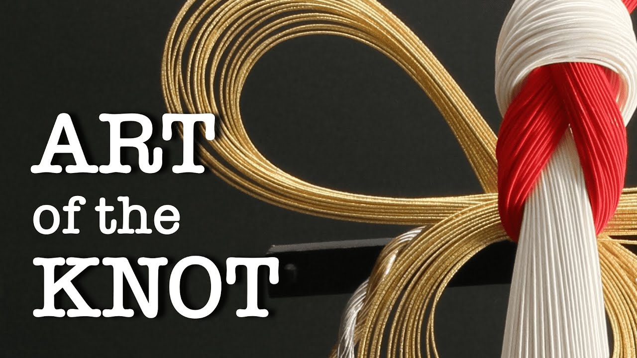 Mizuhiki: The Art of JAPANESE KNOTS for GIFTS - YouTube