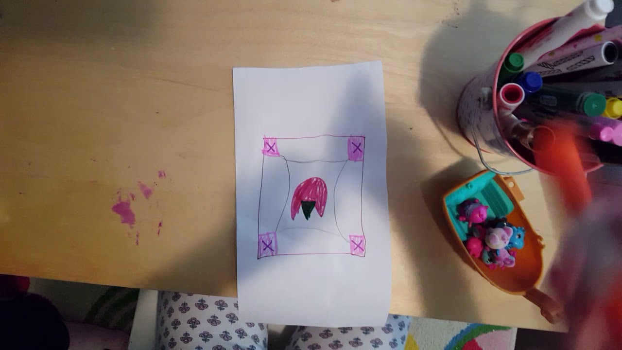 How to draw a blanket - YouTube