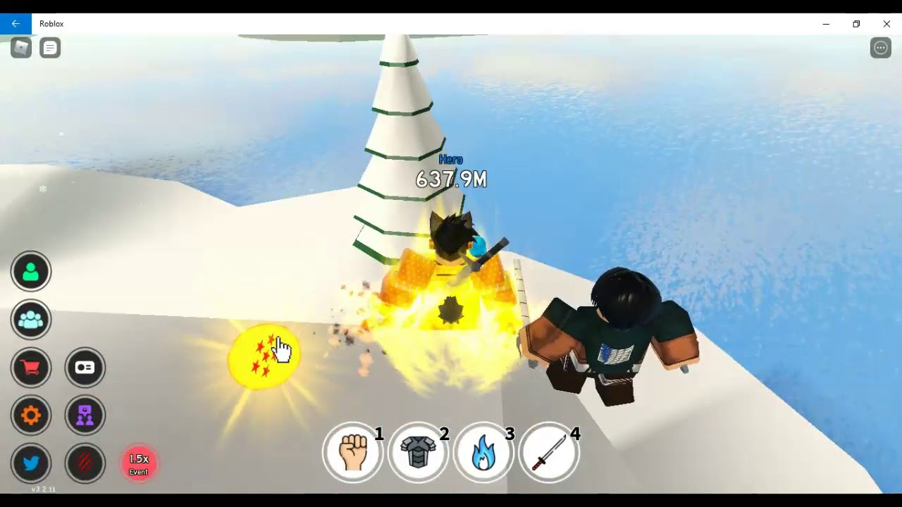 Roblox #8 Playing Anime Fighting Simulator ans secret place to get ...