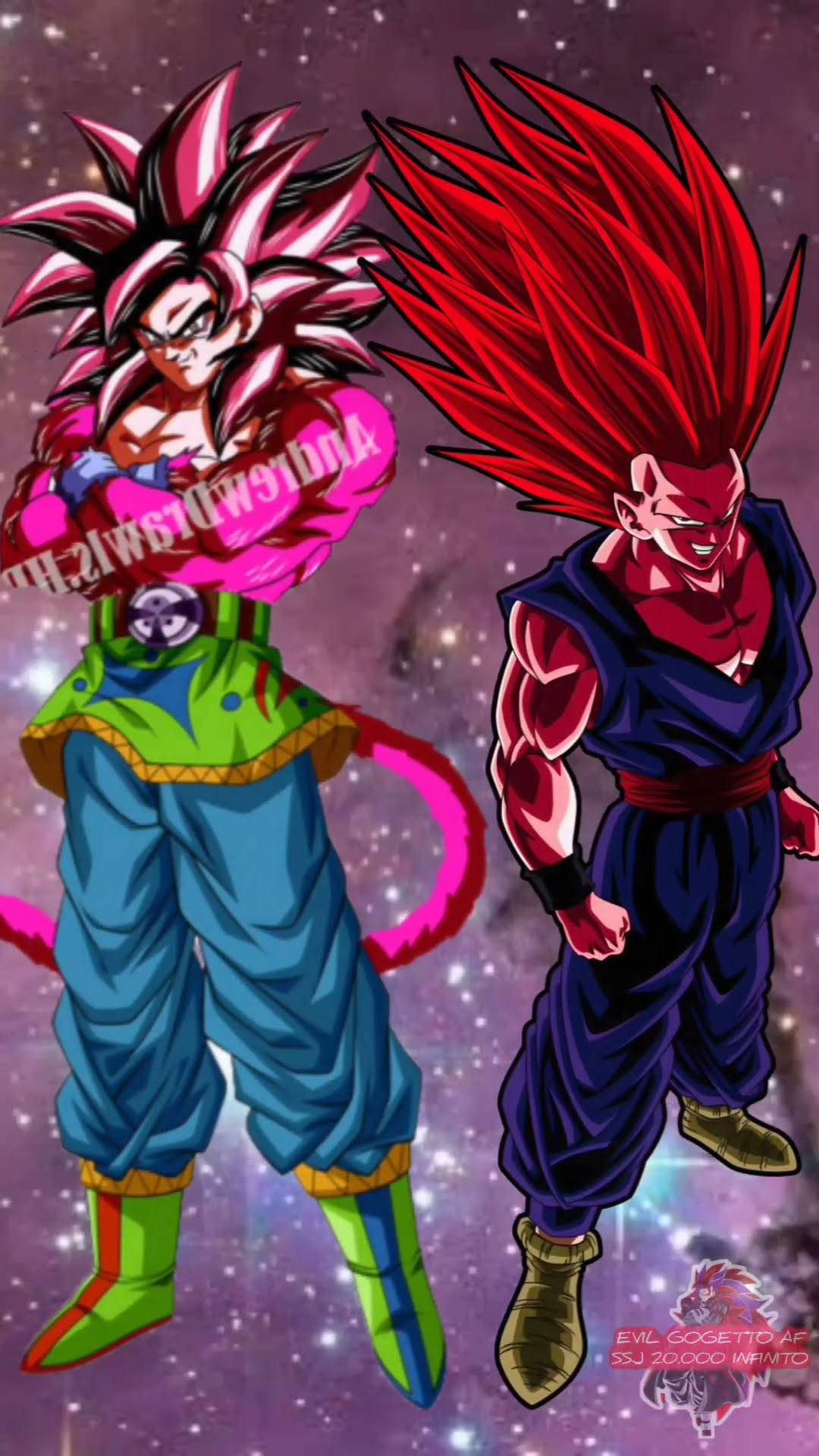 GOKU AF ALL FORMS VS GOHAN AF SSJ6 PRIMAL 😱 #dragonballaf - YouTube