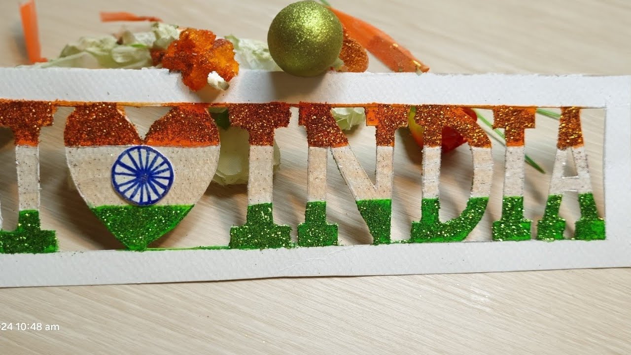 Tricolor Bookmark ||Independence day craft #diy #youtubepartner # ...