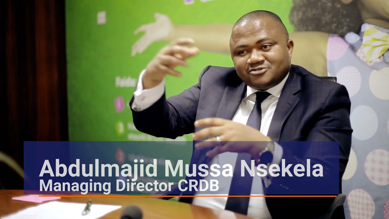 Mr Abdulmajid Mussa Nsekela, CRDB Managing Director - YouTube