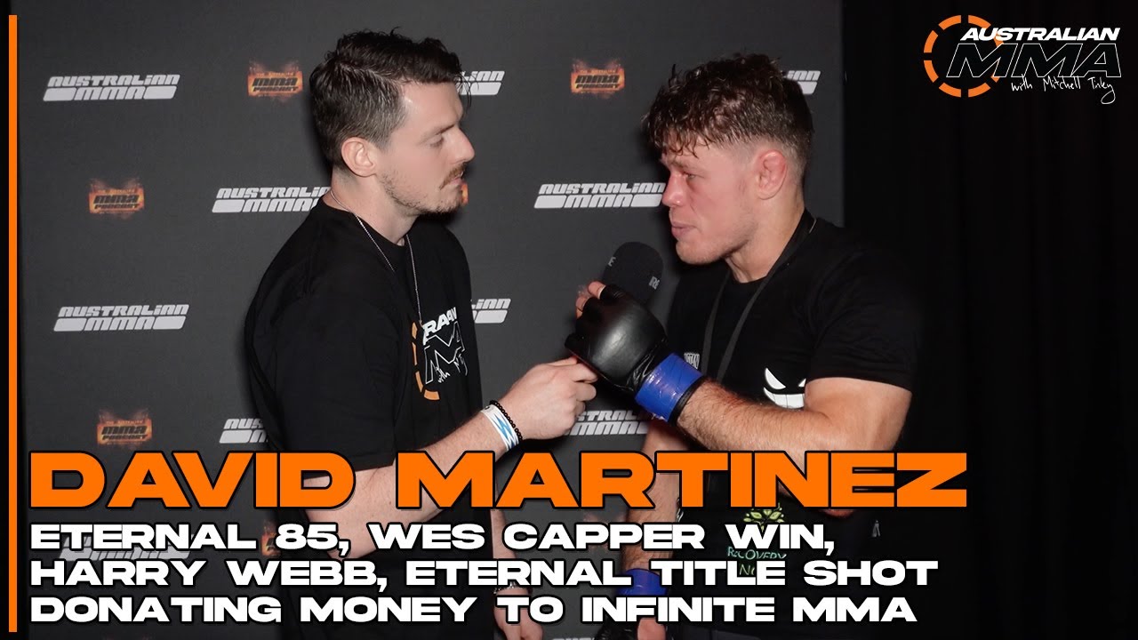 David Martinez, Donating 10%, Title Shots, Wes Capper & Harry Web ...