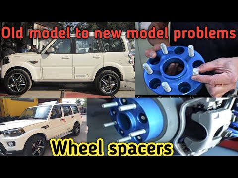 ||Wheel spacers scorpio|| old Scorpio 2010 modified to new scorpio 2021 ...
