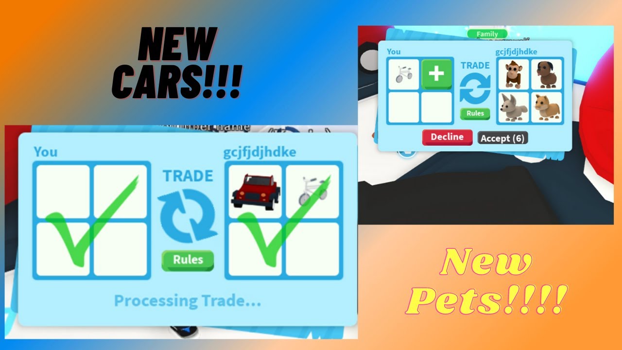 New Cars! New Pets! (Roblox Adopt Me! Part 2) - YouTube