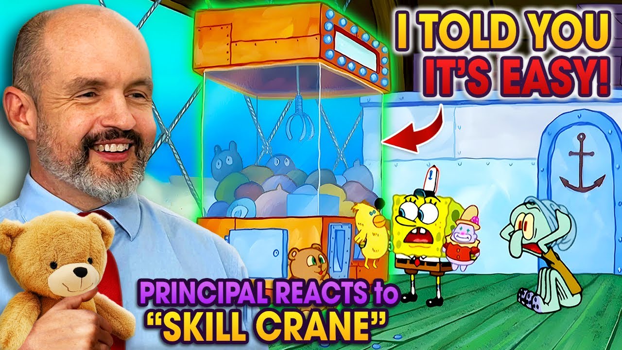 School Principal Reacts to SpongeBob SquarePants S4E4 - "Skill Crane ...