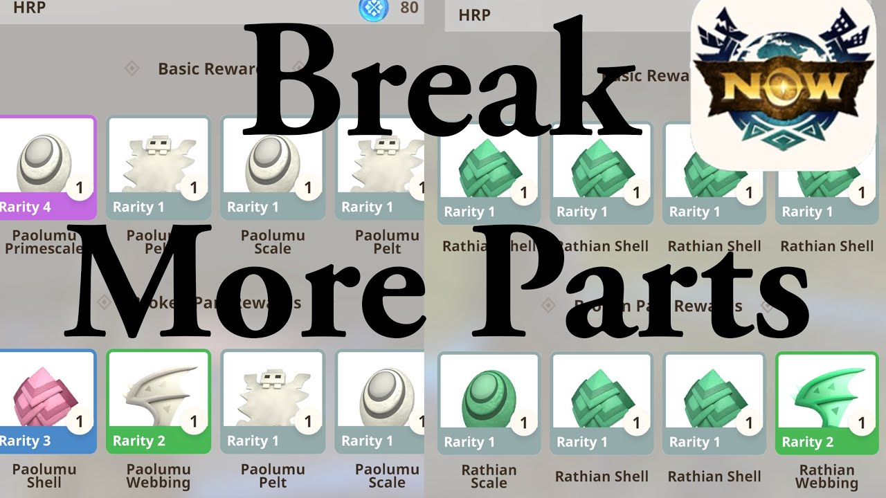 Monster Hunter Now - How to break more monster parts - YouTube