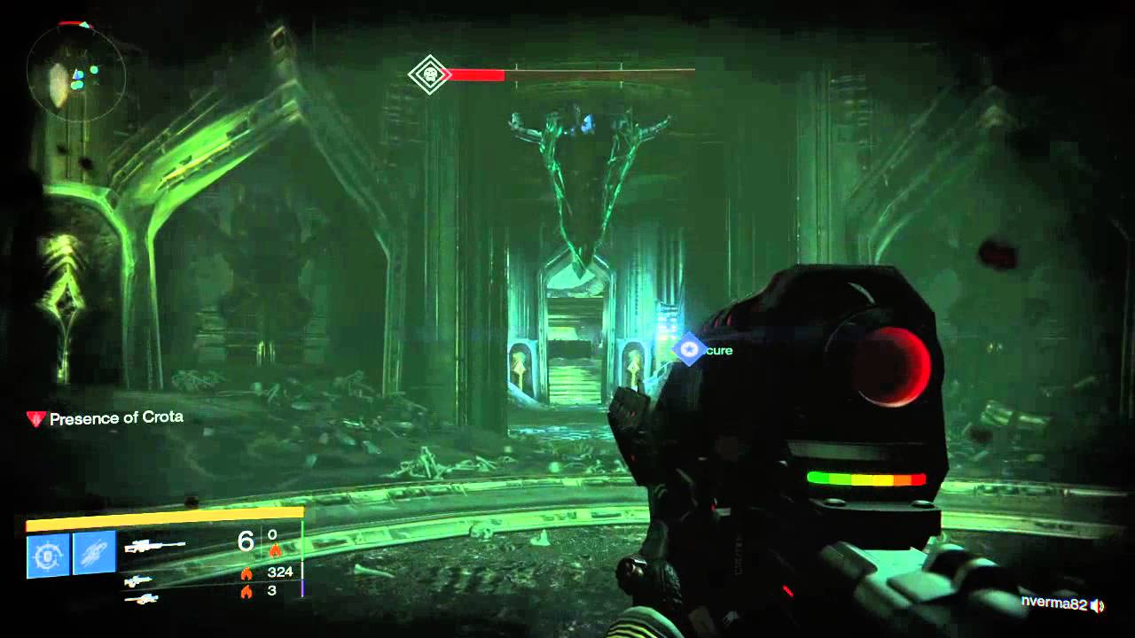 Destiny - Crota's End Boss Fight - YouTube