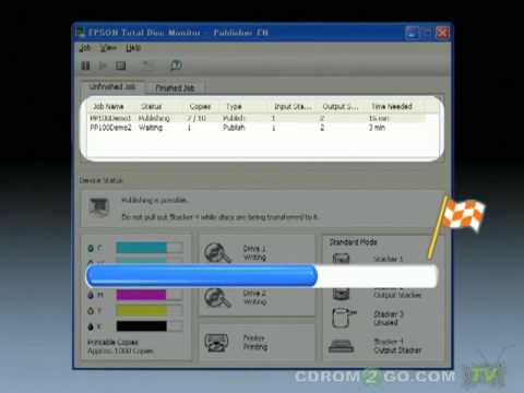 Check Out Total Disc Monitor for the Epson DiscProducer - YouTube