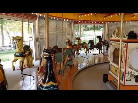 Riding The Oldest Carousel in Wisconsin - YouTube