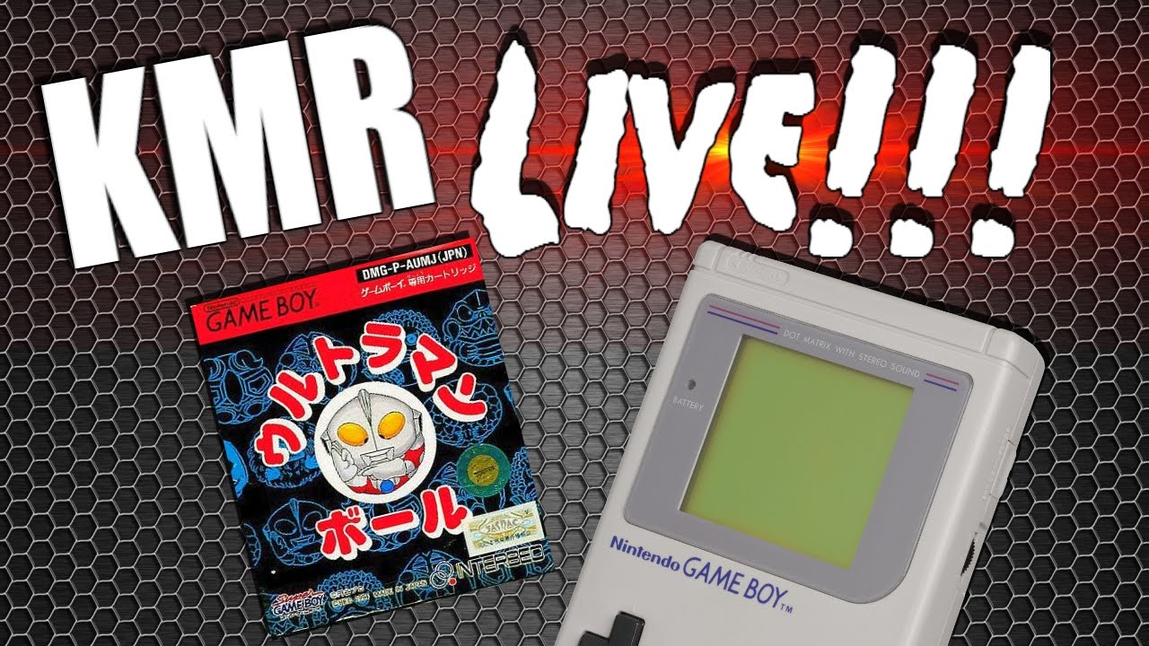 KMR - Ultraman Ball (GB) Live!! 5/4/17 - YouTube