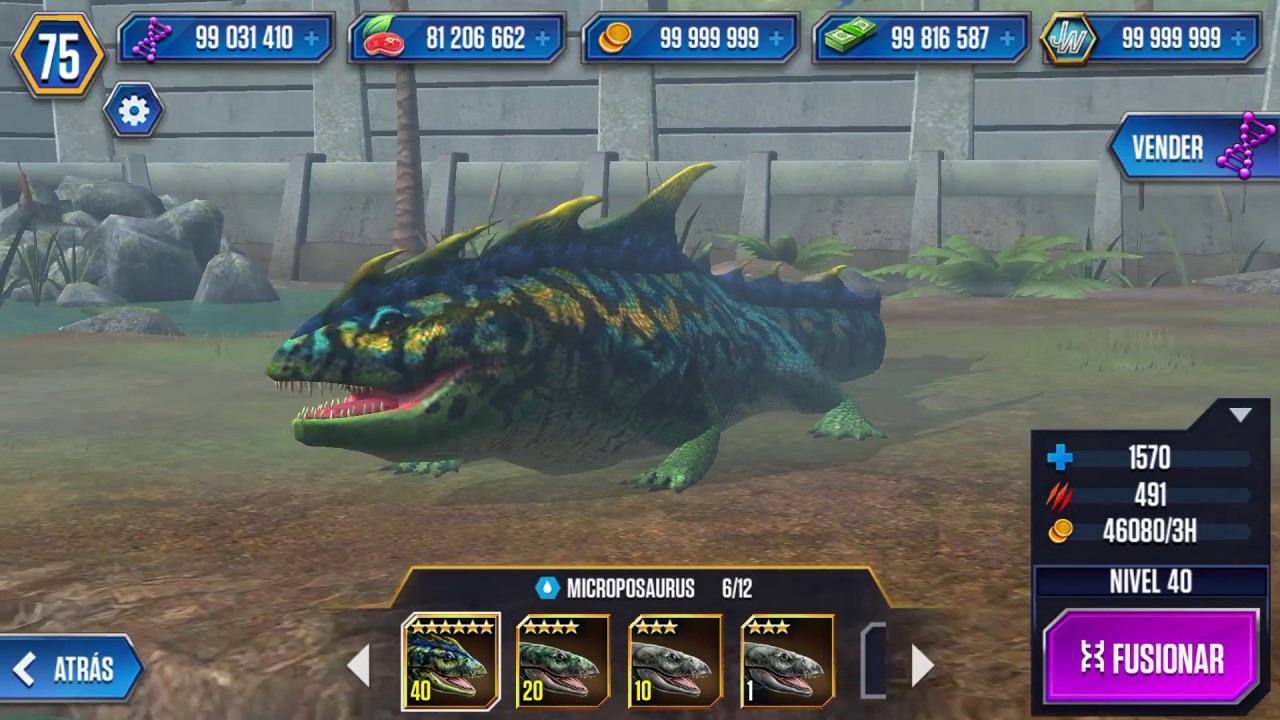 MICROPOSAURUS NIVEL 40 - YouTube