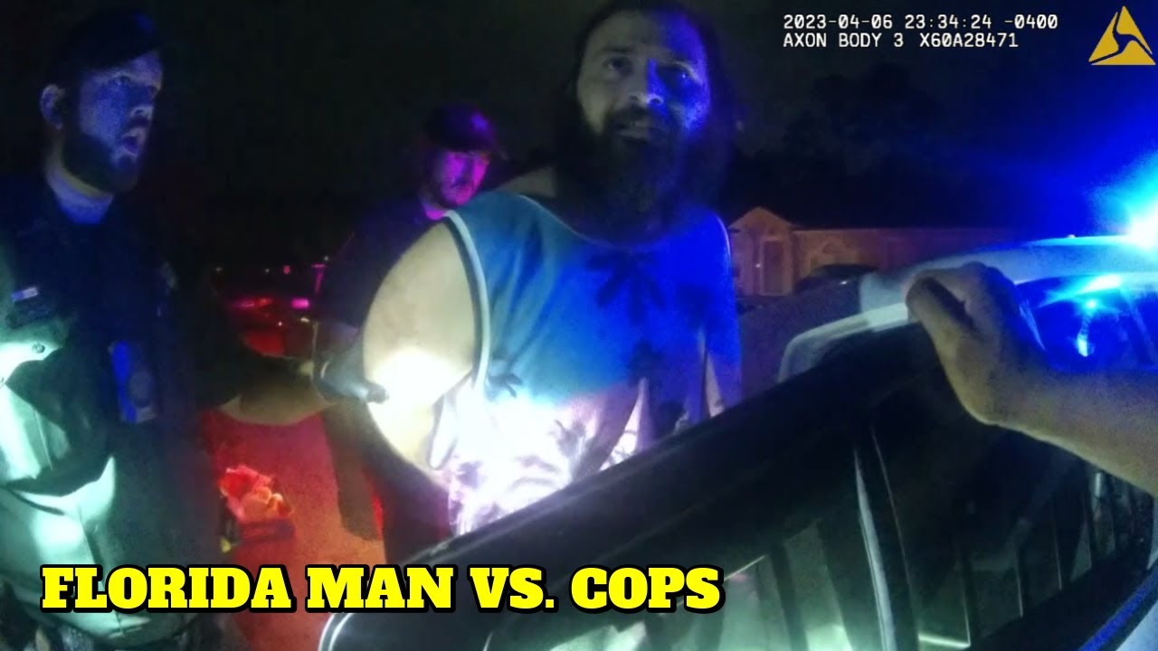 Busted for Resisting the Cops - Flagler County, Florida - April 6, 2023 ...