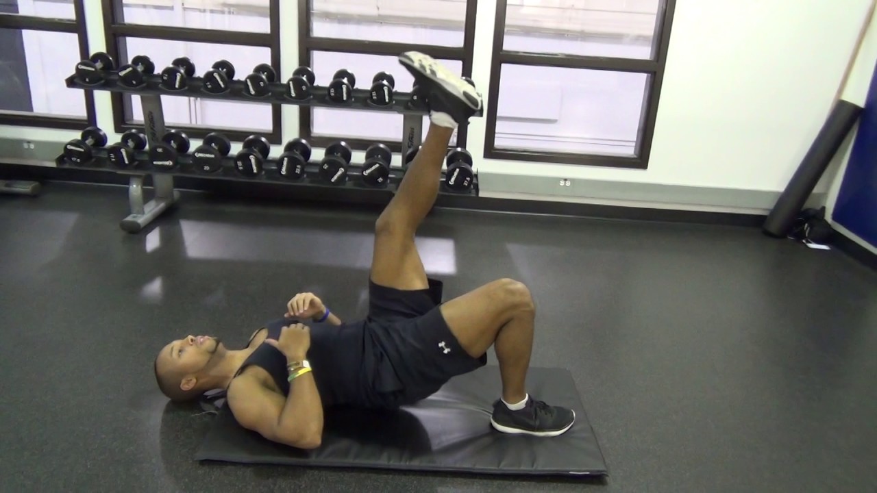 Hip press leg swing test - YouTube