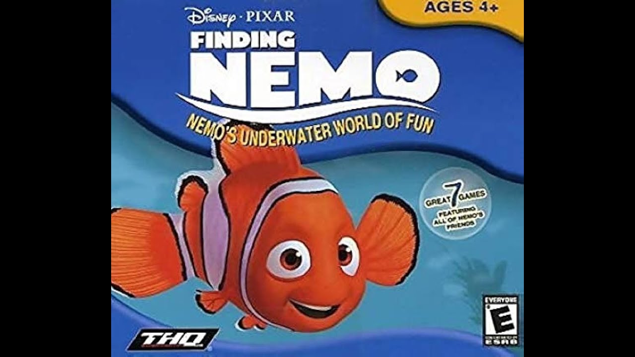 Opening To Finding Nemo: Nemo's Underwater World Of Fun 2003 PC CD-Rom ...