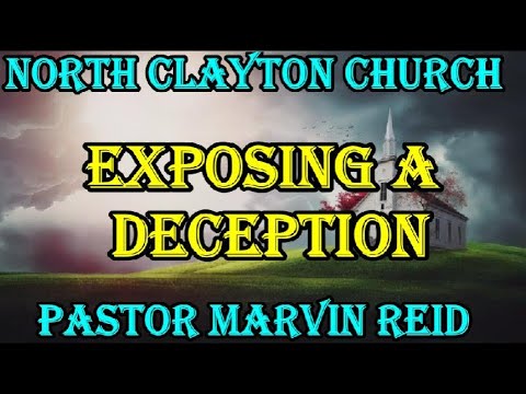 Exposing A Deception, 10/22/2023, Pastor Marvin Reid #God #Jesus - YouTube