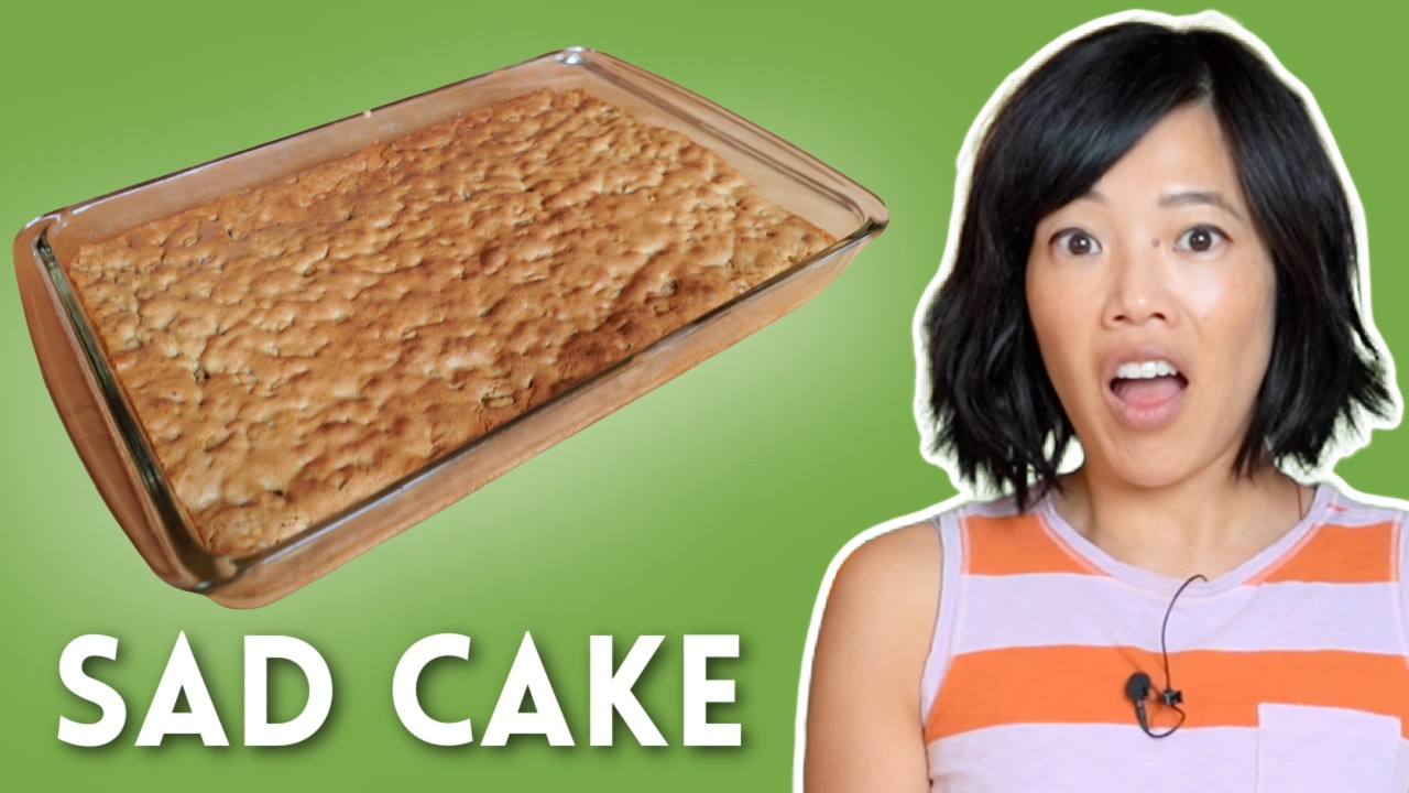 The Cake That's Supposed to FAIL - Old Fashioned Sad Cake - Only 5 ...