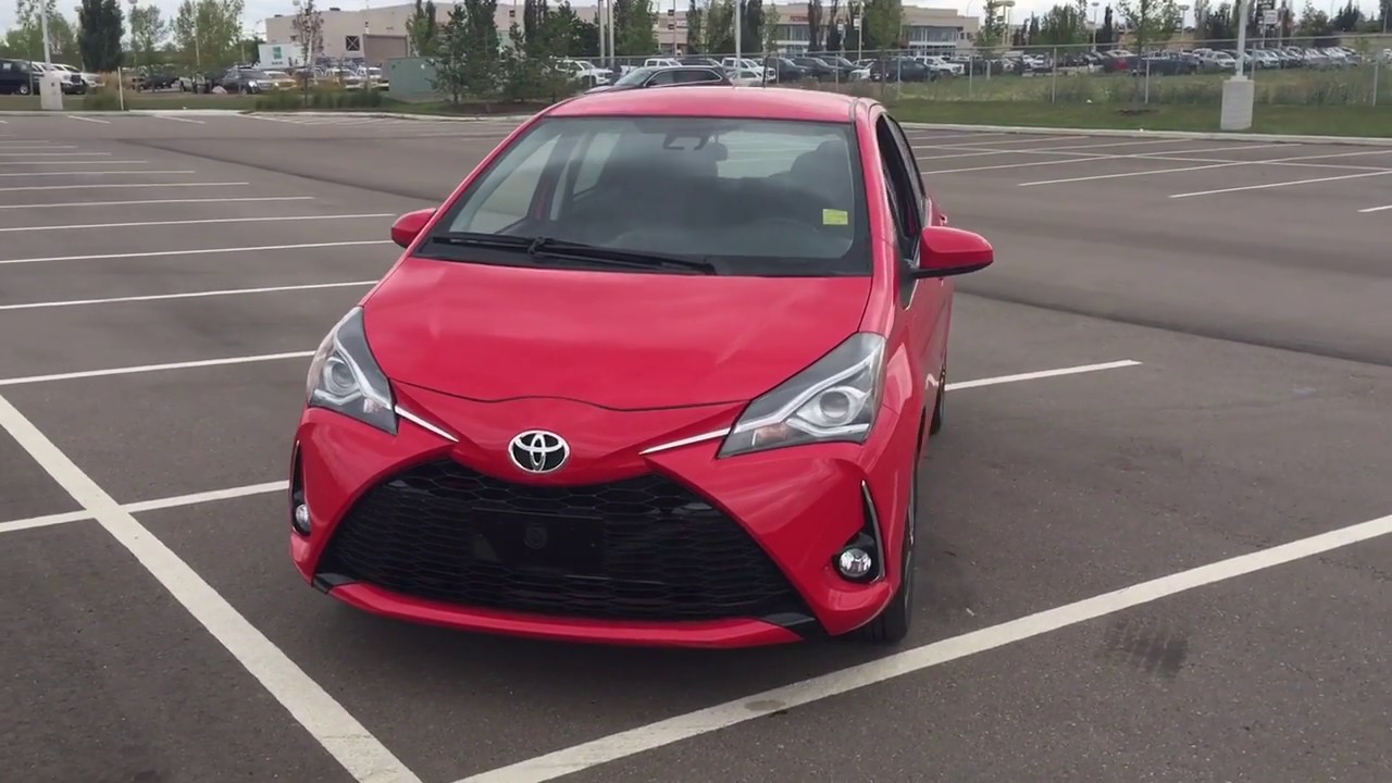 2018 Toyota Yaris SE Review - YouTube