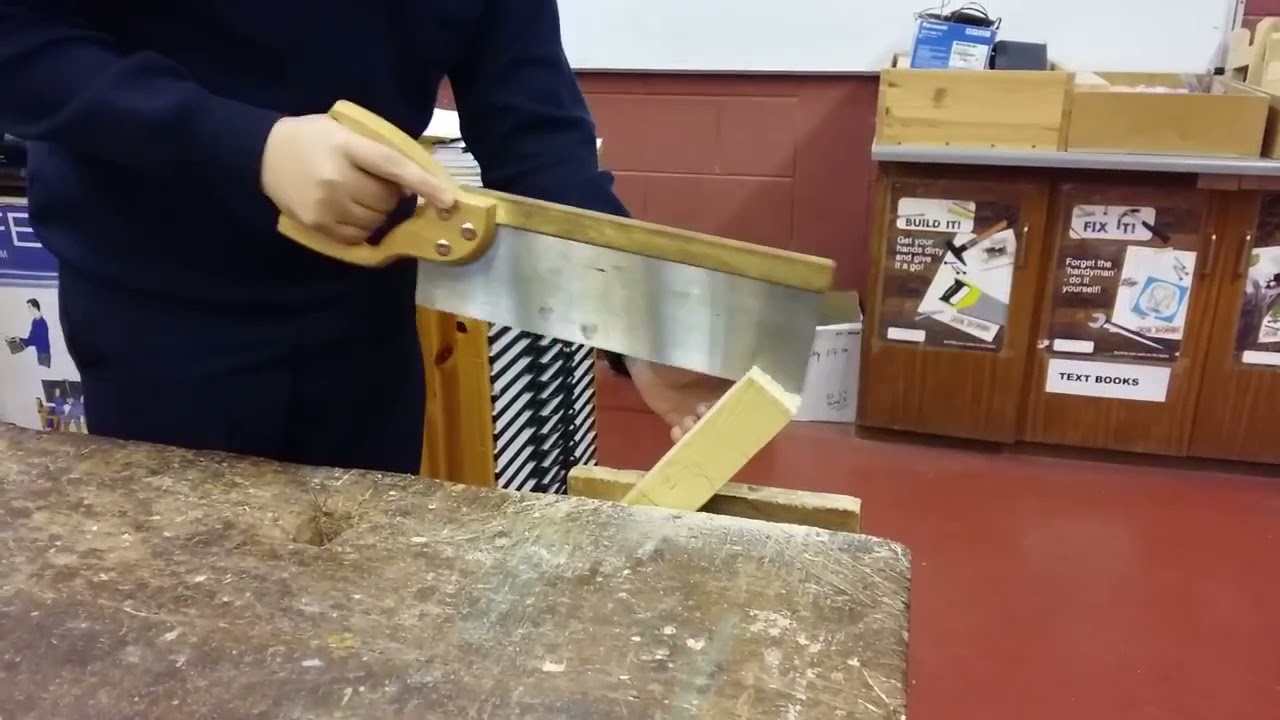 Processing the Tee Bridle Joint - YouTube