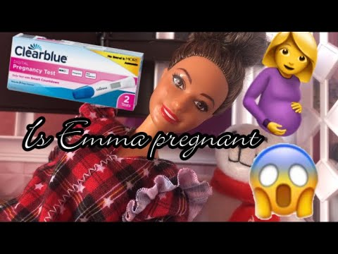 Barbie Doll Takes a Live pregnancy test and Husbands Reaction *Very ...