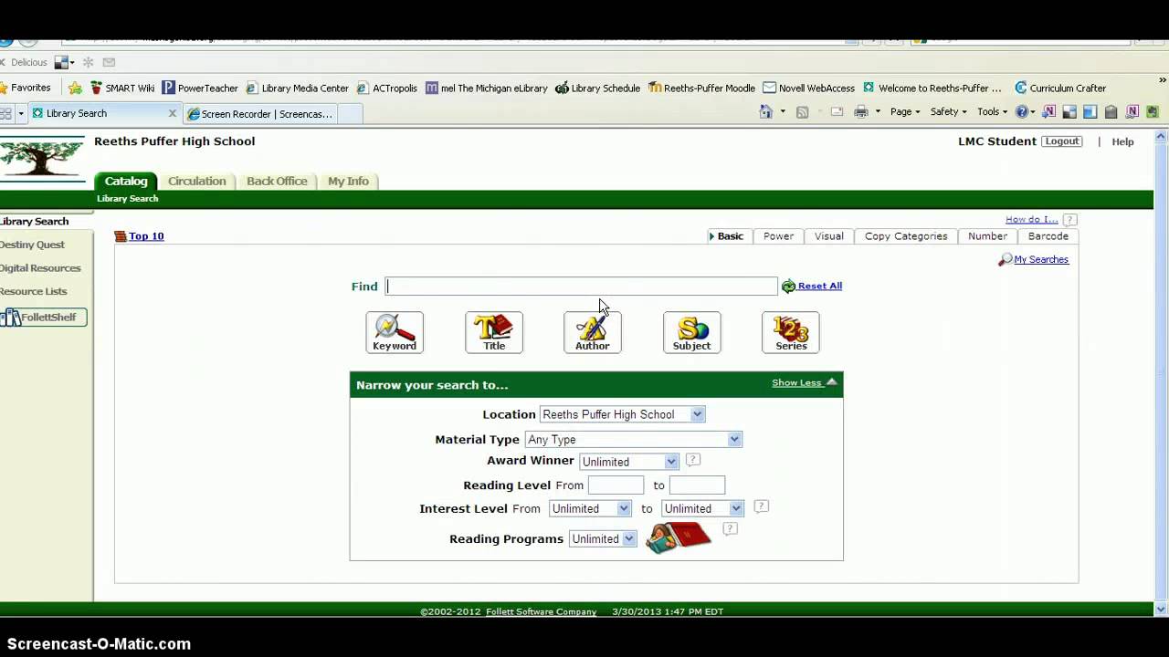 Using Destiny Library Manager mp4 - YouTube