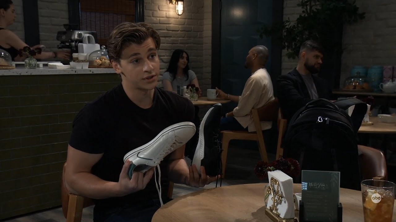 Gio Calls Emma's New Dog Outback a Dirty Thief on General Hospital (Jul ...