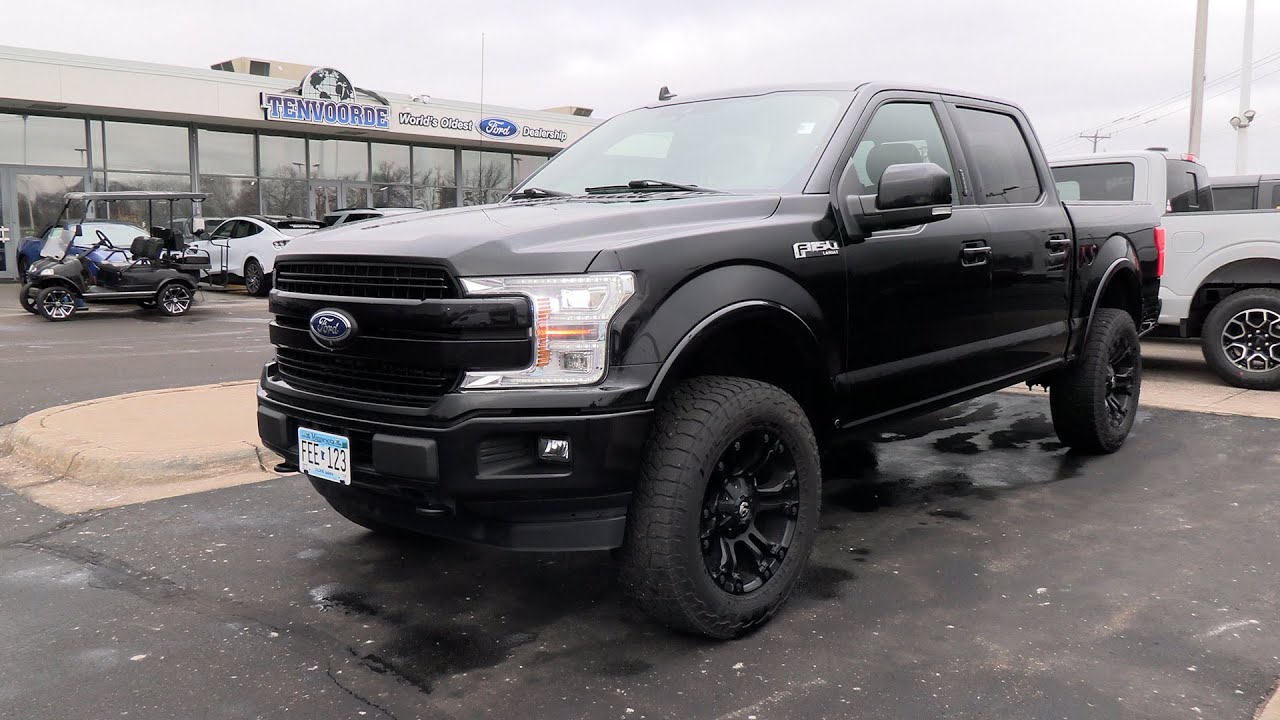 2020 Ford F-150 LARIAT - Lifted And Super Clean - YouTube