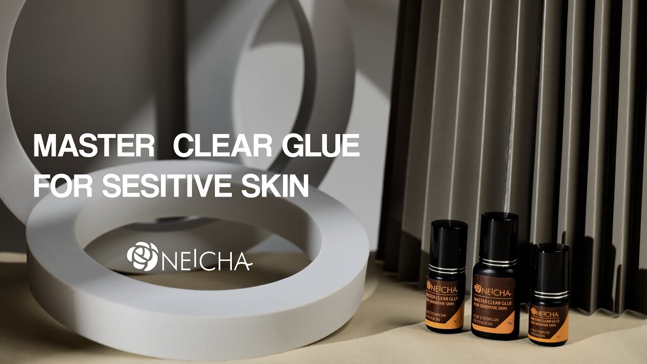 NEICHA MASTER CLEAR GLUE(For Eyebrow) "SENSITIVE SKIN" - YouTube