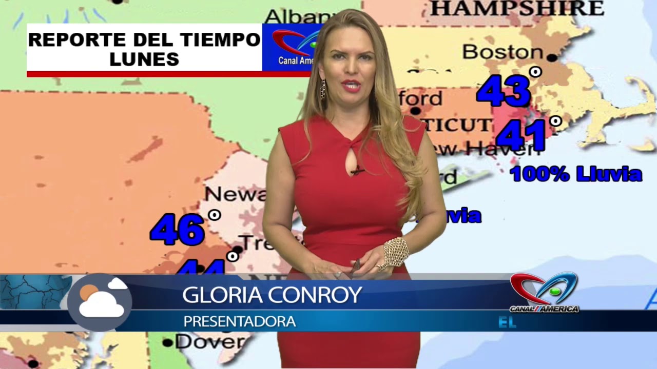 Sexy Gloria Conroy- Canal America. 12/31/2018 - YouTube