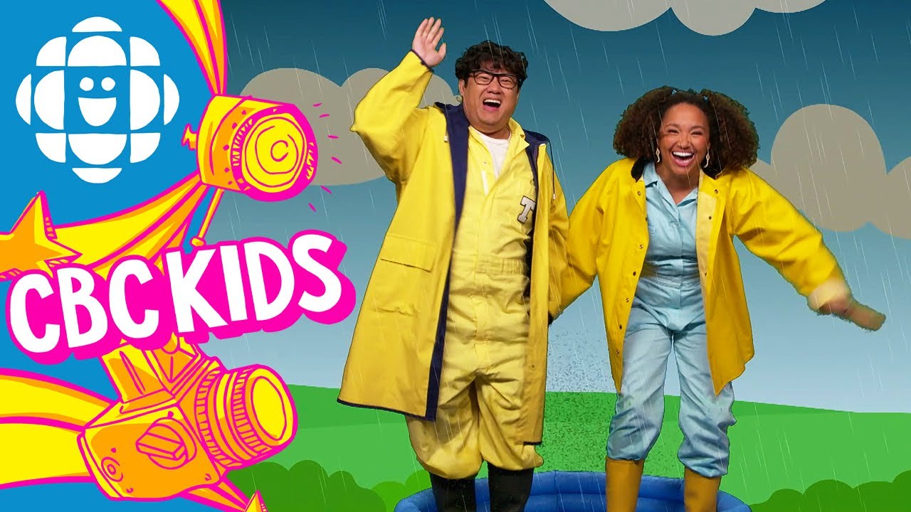 Jumping in Puddles with Peppa Pig | CBC Kids - YouTube