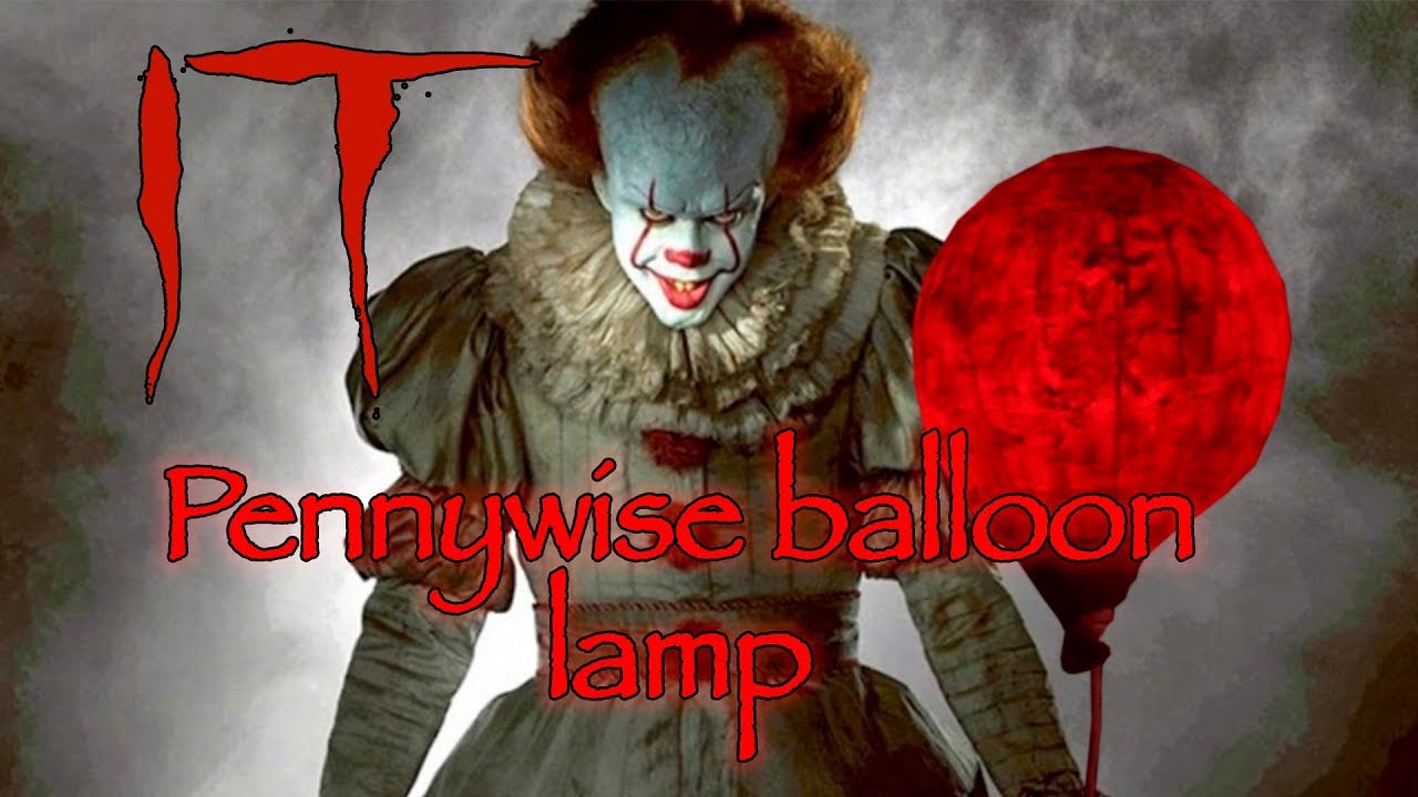 IT BALLOON LAMP DIY | IT CHAPTER 2 | Creative Minds - YouTube