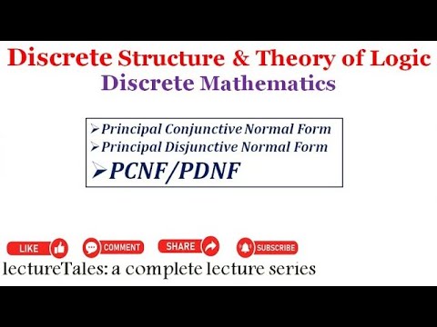 3.3 Principal Conjunctive Normal Form PCNF, Principal Disjunctive ...