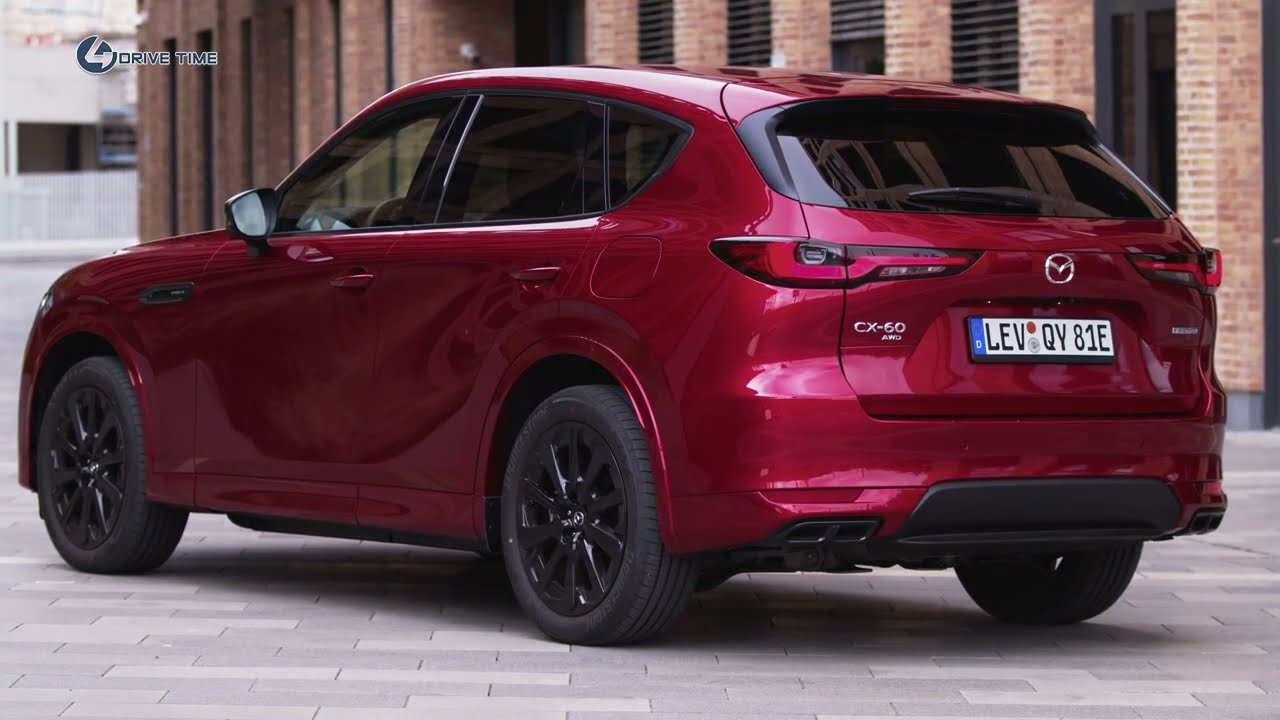 2023 Mazda CX 60 PHEV (Soul Red Crystal) Exterior, Interior and Driving ...