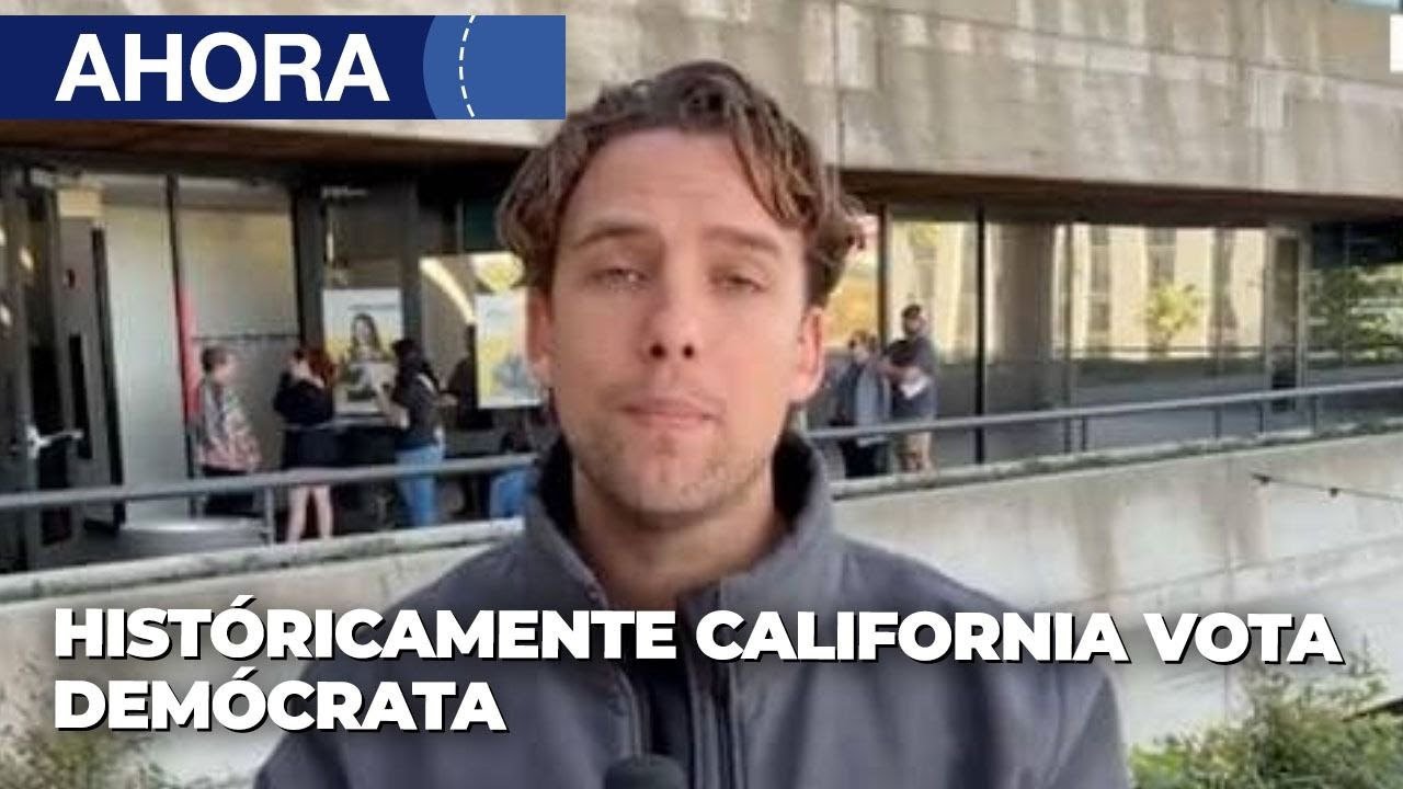 Históricamente California vota demócrata - 5Nov - YouTube