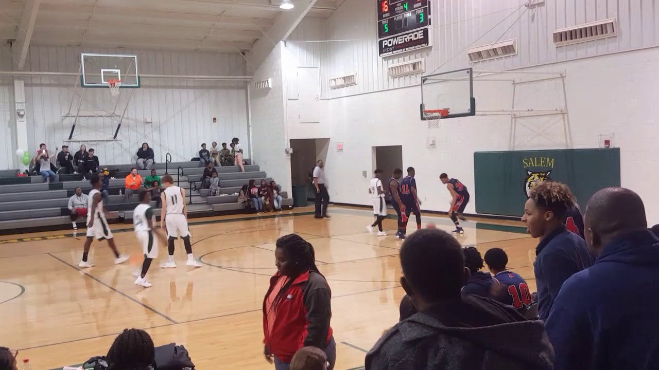 Caleb Rawls #32 finished with a Dunk - YouTube