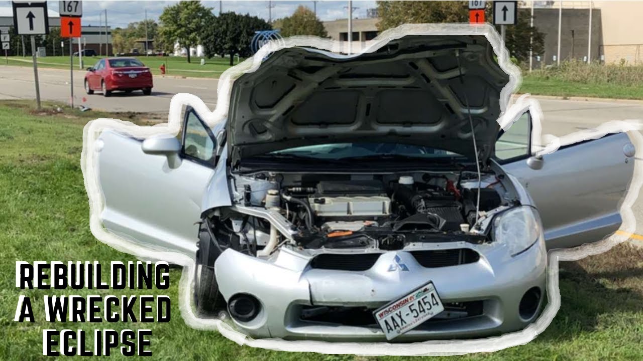 REBUILDING A WRECKED ECLIPSE - YouTube