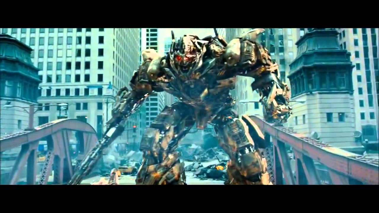 Transformers epic battle scence - YouTube