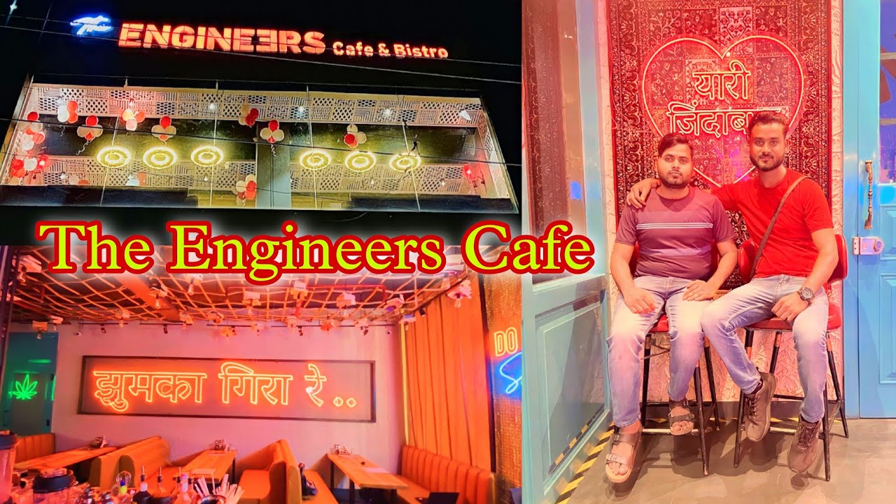 The Engineers Cafe & Bistro ll झुमका गिरा रे ll delicious food🍲 ll Engineers बाबू ll Bareilly ...