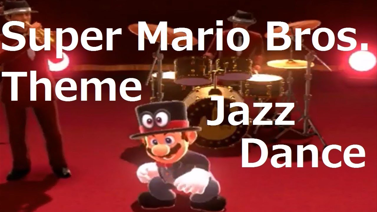 Super Mario Bros. Main Theme Remix Jazz 1 hour with Dancing Mario - YouTube