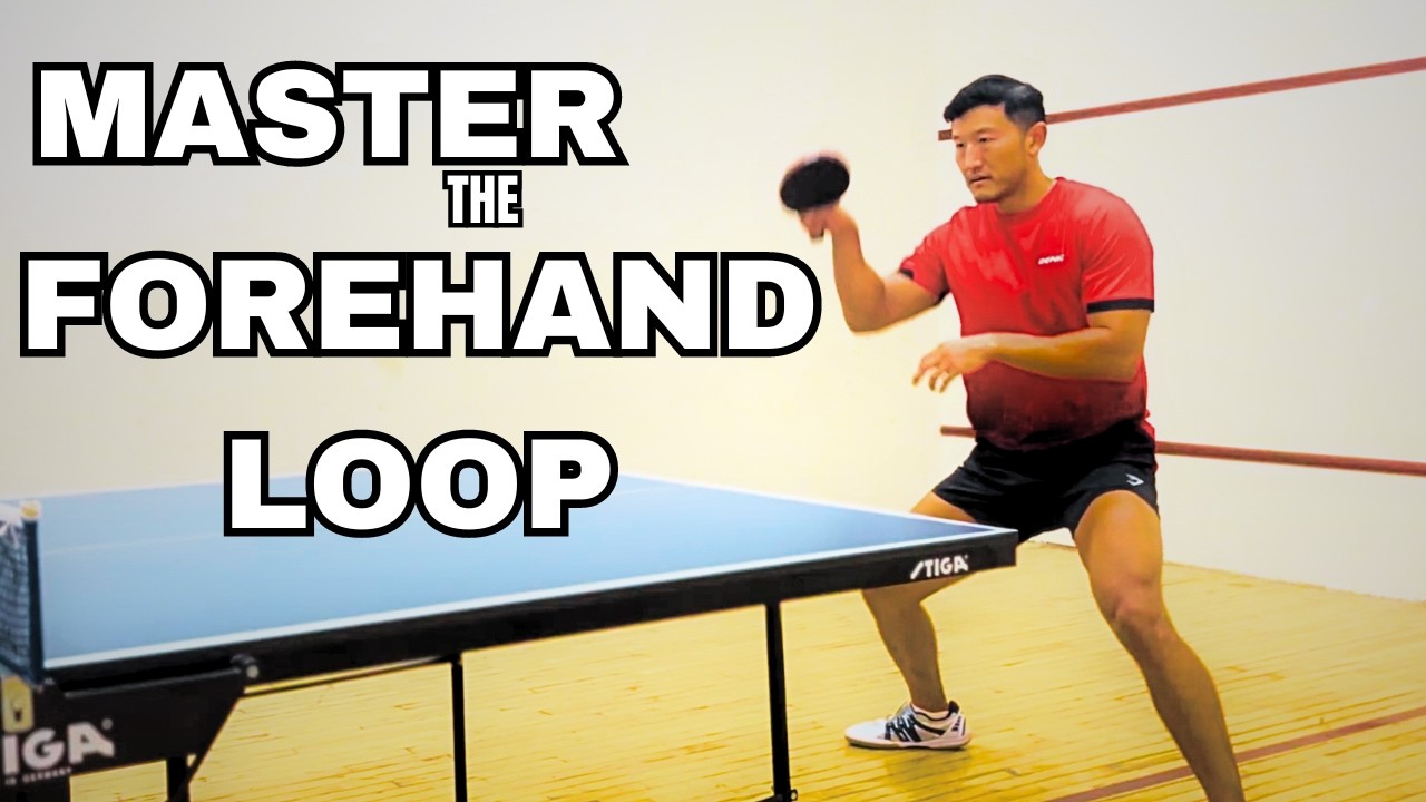 The MOST Important Shot In The Game : The Forehand Loop - YouTube