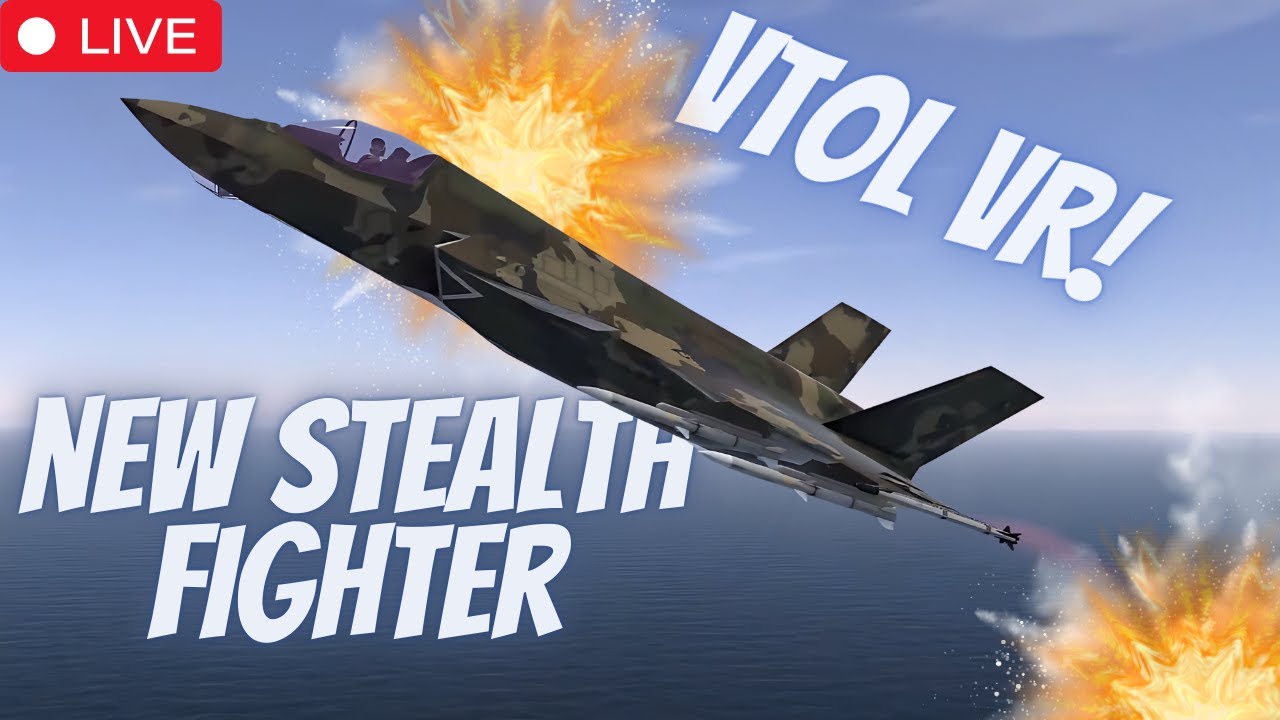 Noob pilot flies advance fighter!|vtol vr| - YouTube