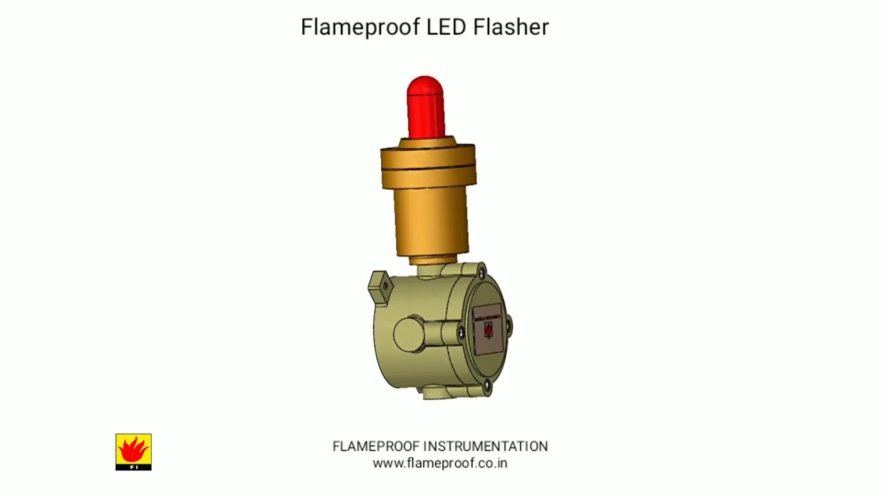 Flameproof LED Flasher - YouTube