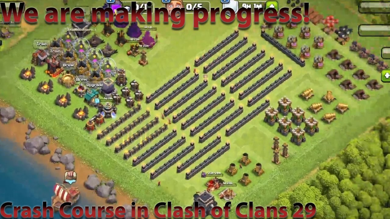 Crash Course in Clash of Clans Episode 29 - YouTube