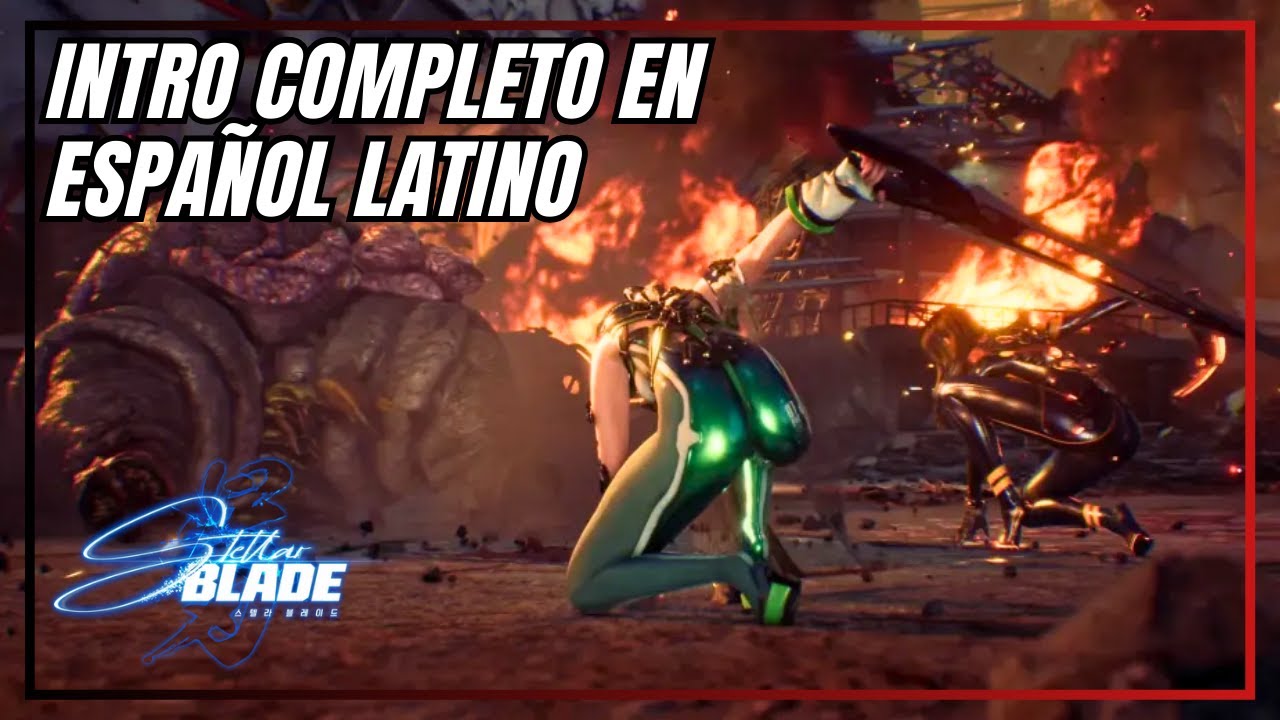 STELLAR BLADE INTRO COMPLETO EN ESPAÑOL LATINO PS5 - YouTube